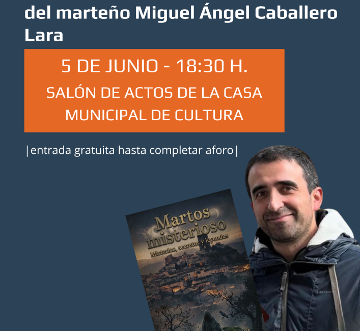 Presentación del libro Martos misterioso - Ayuntamiento de Martos